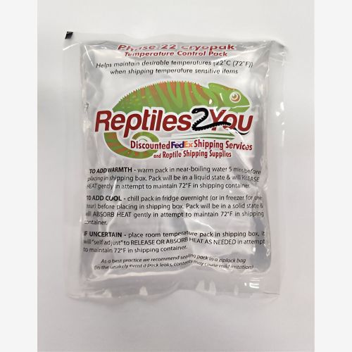 Cold Packs - Cryopak Phase 22 | The BEST way to Ship Your Reptiles